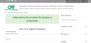 LAPEM • Registro y Certificados