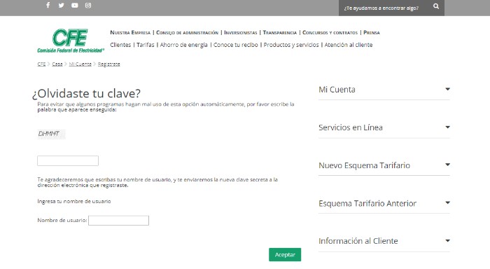 CFE Login • Aprende a hacer tu Registro